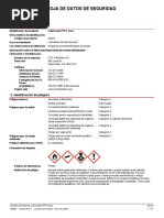 Ficha de Seguridad GLICERINA | PDF | Residuos | Agua