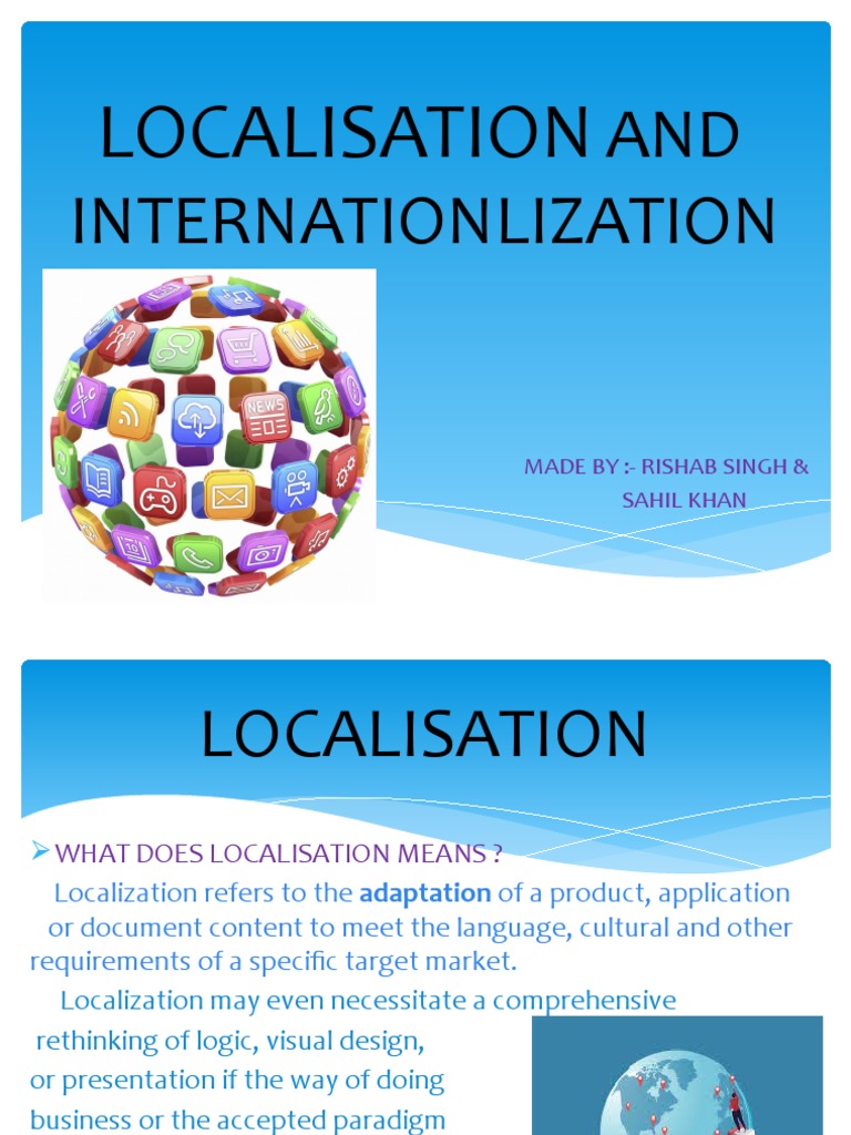 Localisation and Internationlization | PDF | License | Copyright