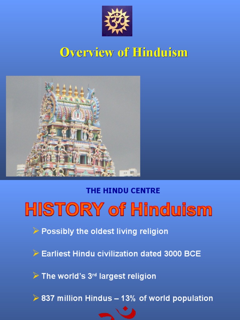 Overview of Hinduism | PDF | Religious Belief And Doctrine | Religious ...