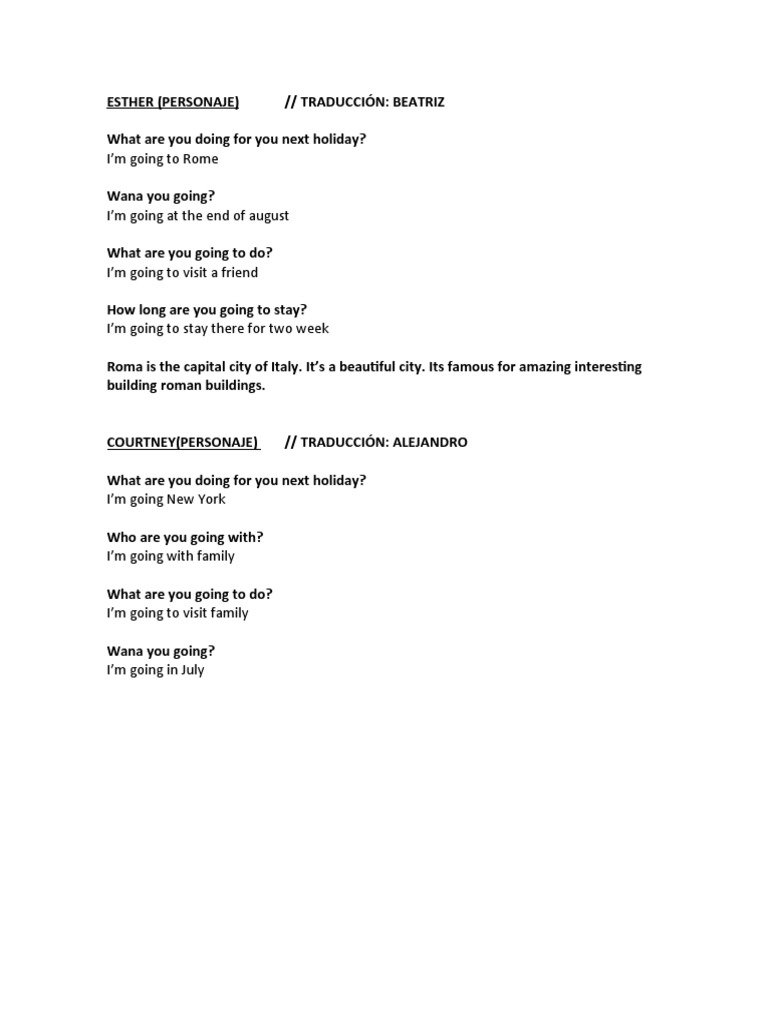 Esther | PDF | Travel | Foreign Language Studies