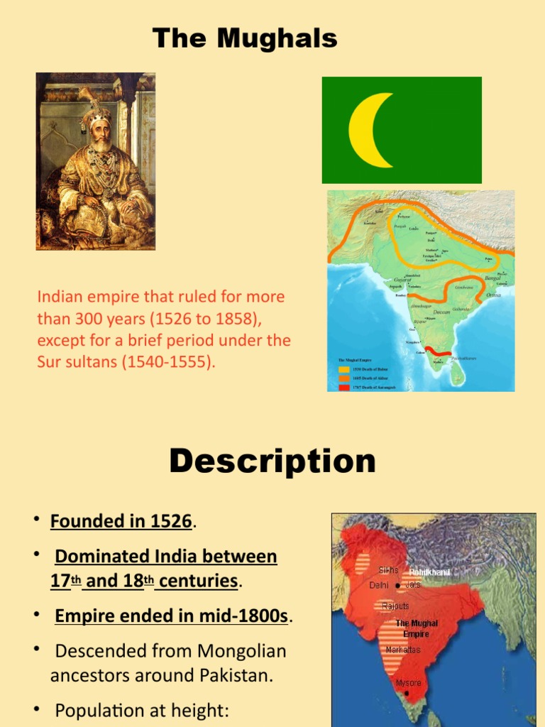 The Great Mughals 1 | PDF | Mughal Empire