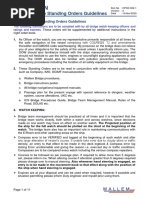 Master Standing Order For Ship's Captain | PDF | Ships | Shipping