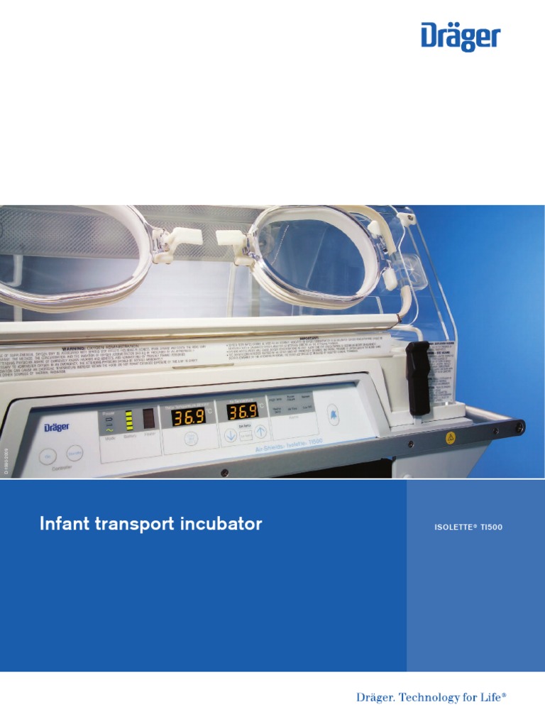 Infant Transport Incubator: Isolette® Ti500 | PDF | Neonatal Intensive ...