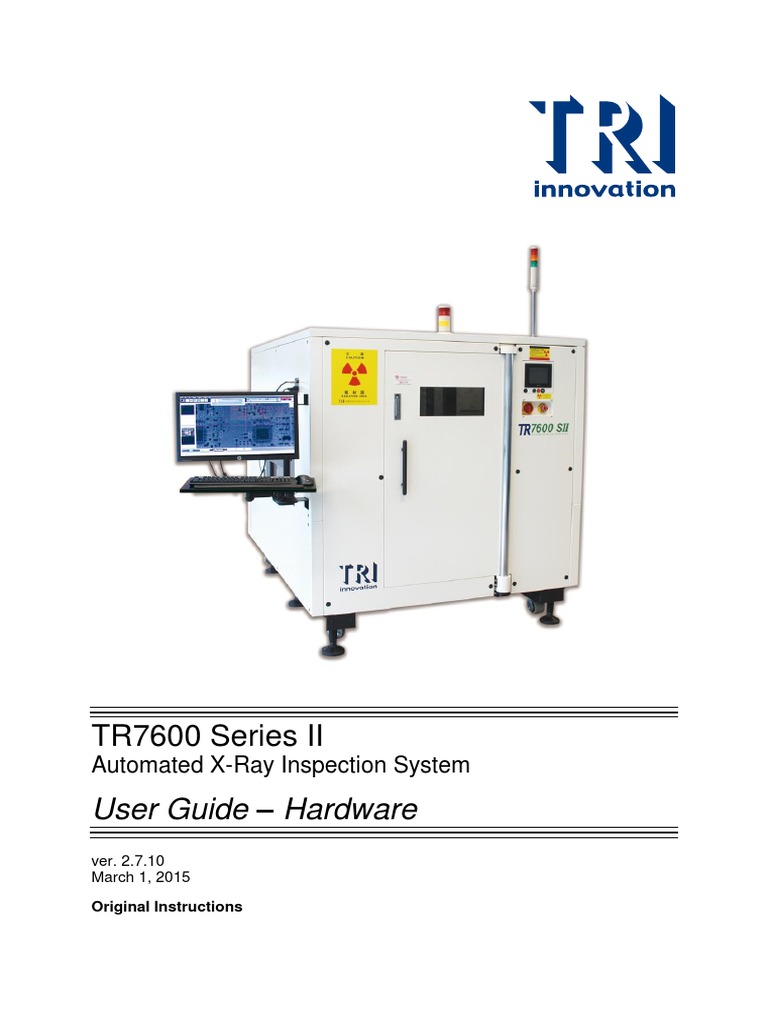 TR7600 SII Hardware en v2 7 10 | PDF | Programmable Logic Controller | Human–Computer Interaction