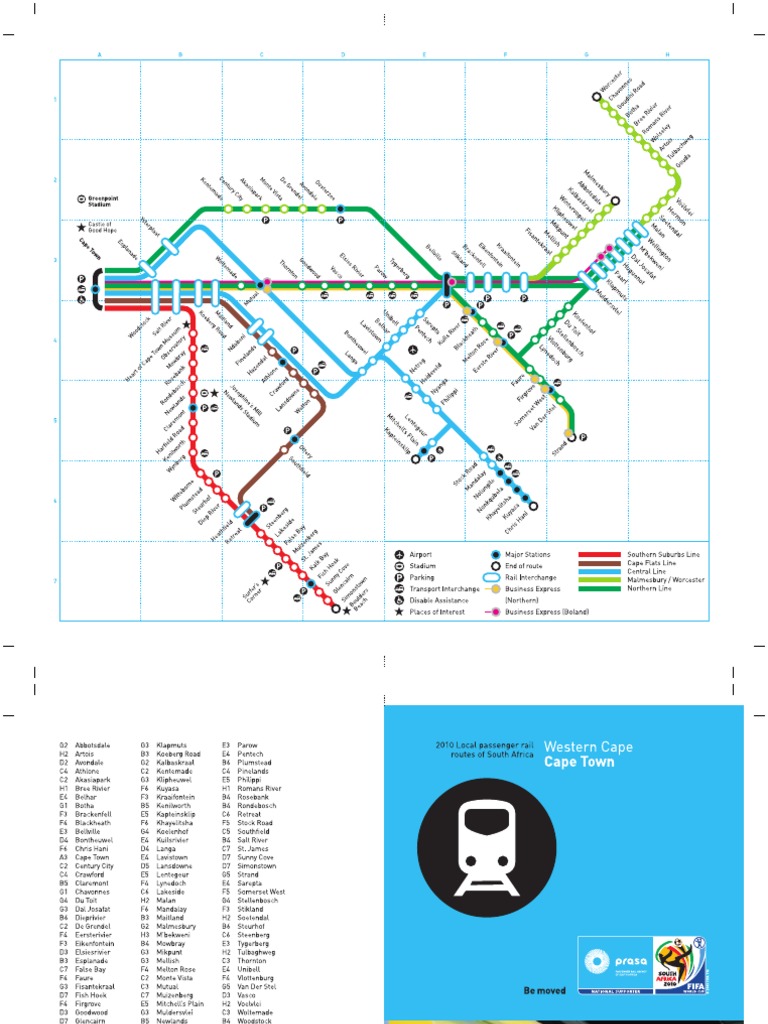 Cape Town Train Lines | PDF