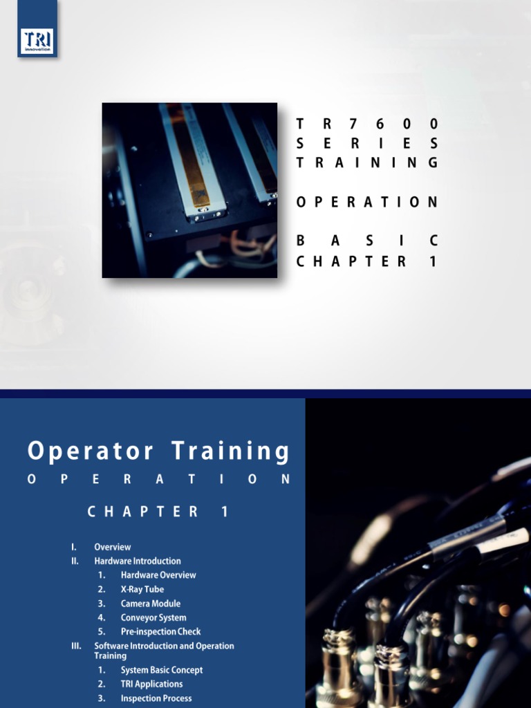 Chapter 1 AXI TR7600 Basic Training | PDF | Button (Computing) | Barcode