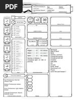 Ireena Kolyana D&D Character Stats | PDF