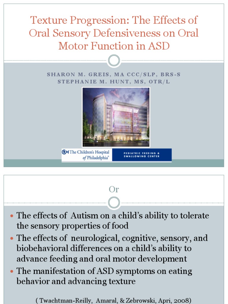 Texture Progression | PDF | Autism | Autism Spectrum