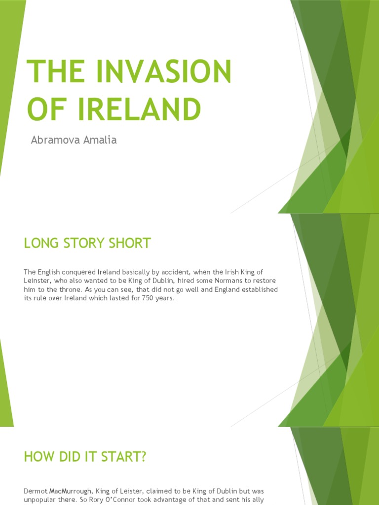 The Invasion of Ireland: Abramova Amalia | PDF | Medieval England ...