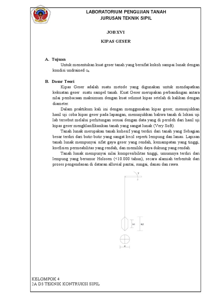 Job 16 Kipas Geser | PDF | Sains & Matematika | Teknologi & Rekayasa