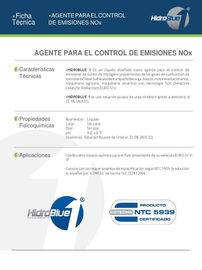 Ficha Tecnica Urea | PDF | Sustancias químicas | Materiales