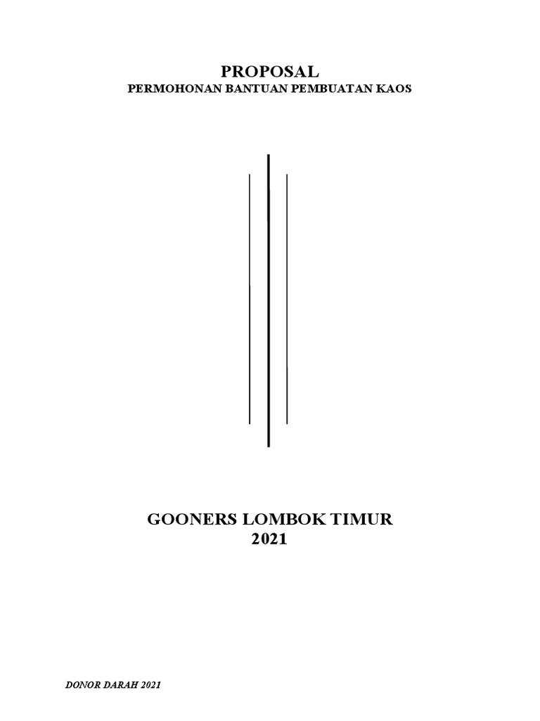 Proposal Ke PMI | PDF