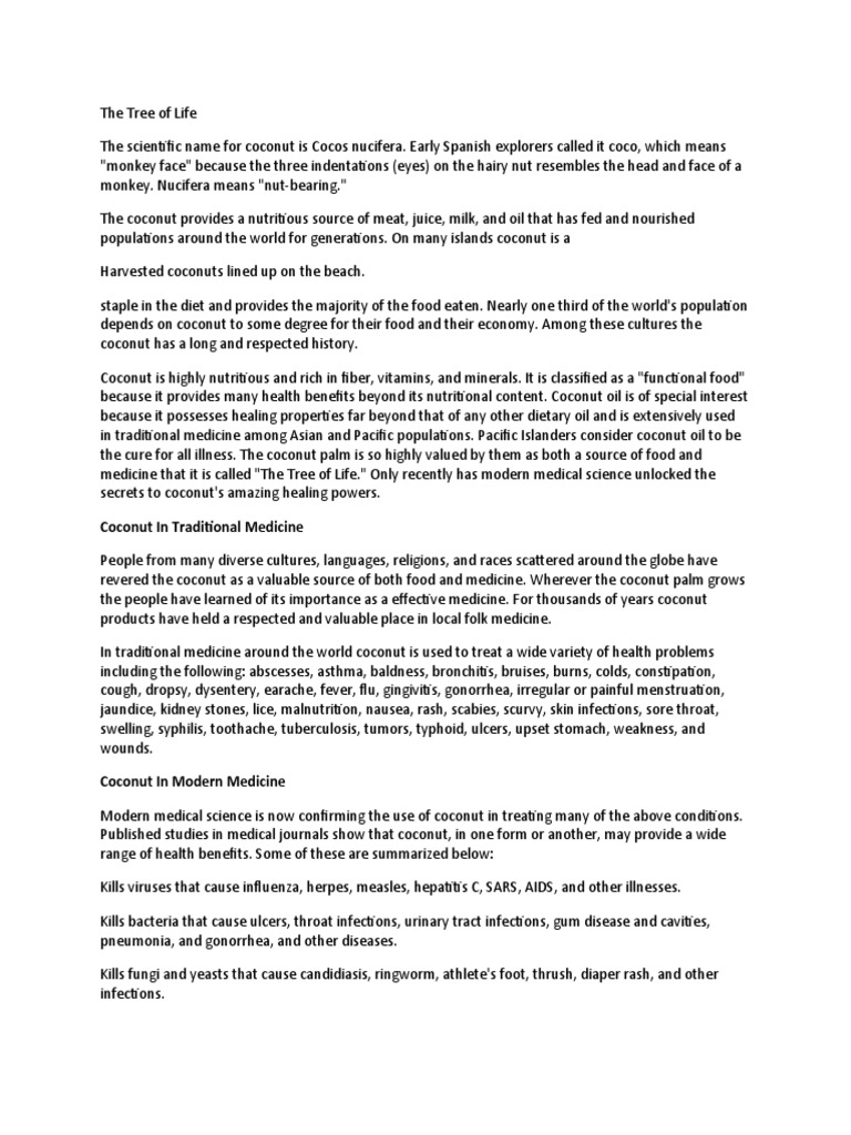 The Tree of Life | PDF | Fat | Saturated Fat