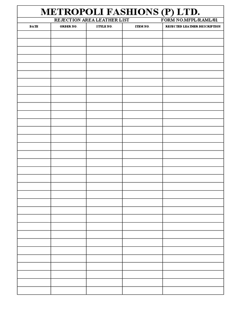 Rejection Area | PDF