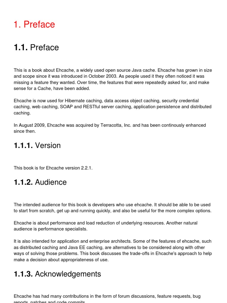 Eh Cache User Guide | PDF | Cache (Computing) | Java Servlet