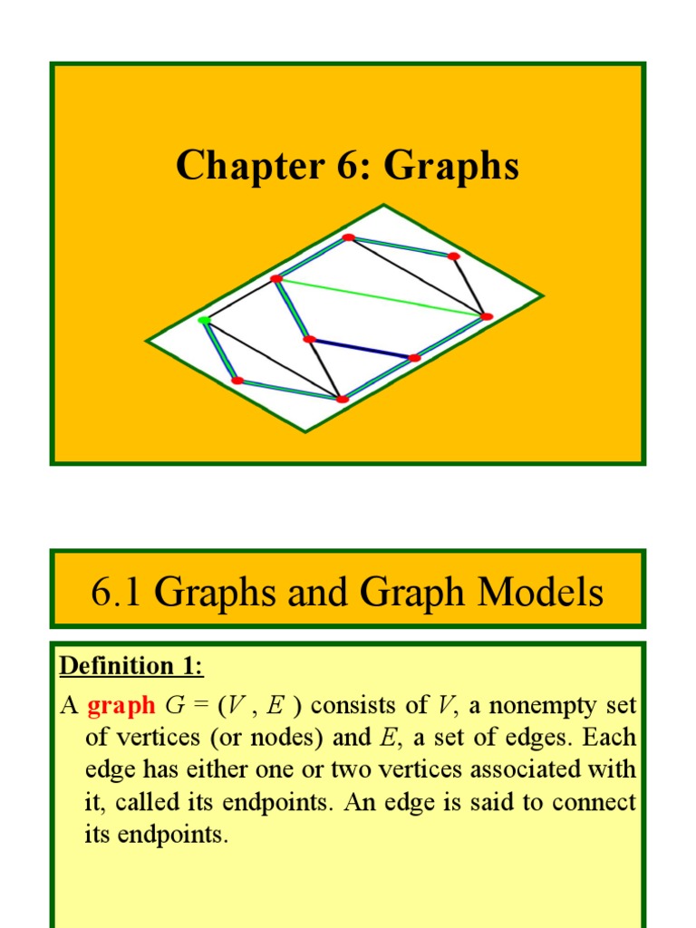 CH 6-Graphs | PDF | Vertex (Graph Theory) | Mathematics