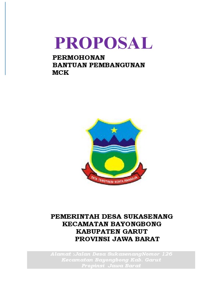 Contoh Proposal MCK | PDF