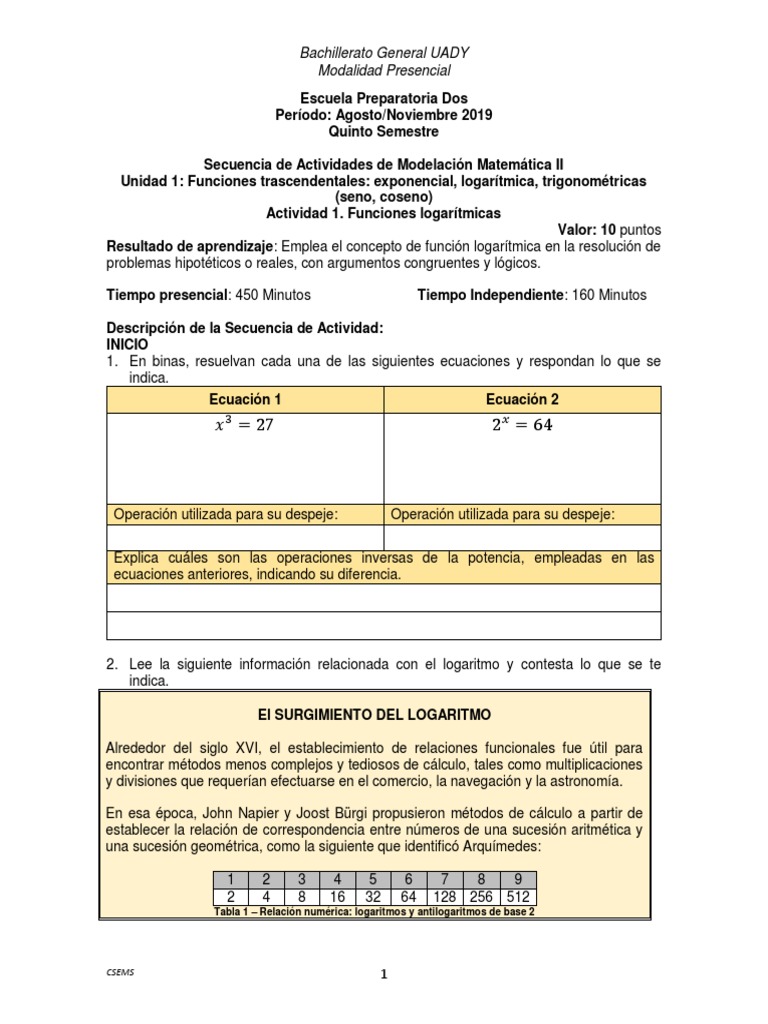 Moma2 Adas 19-20 | PDF | Logaritmo | Decibel