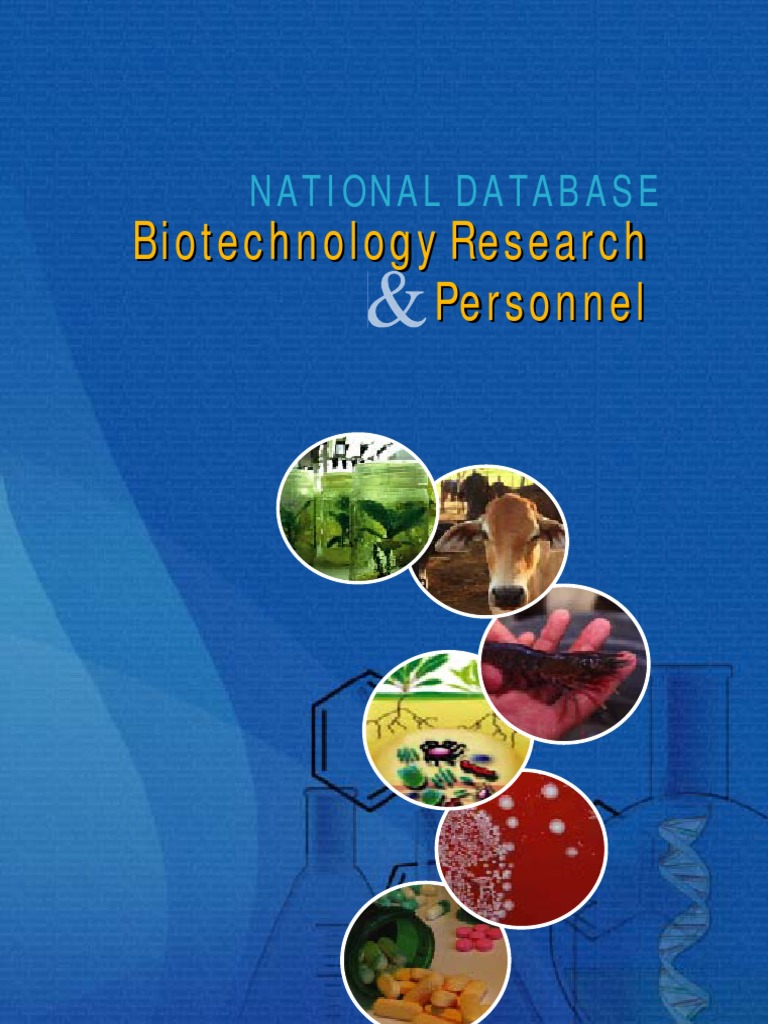 National Database - Biotechnology Research and Personnel | Download ...