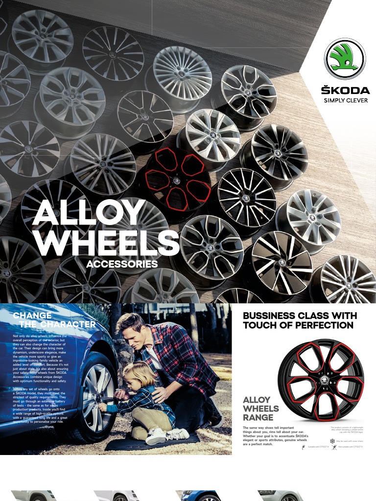 Alloy Wheels: Accessories | PDF | Rotating Machines | Vehicle Technology