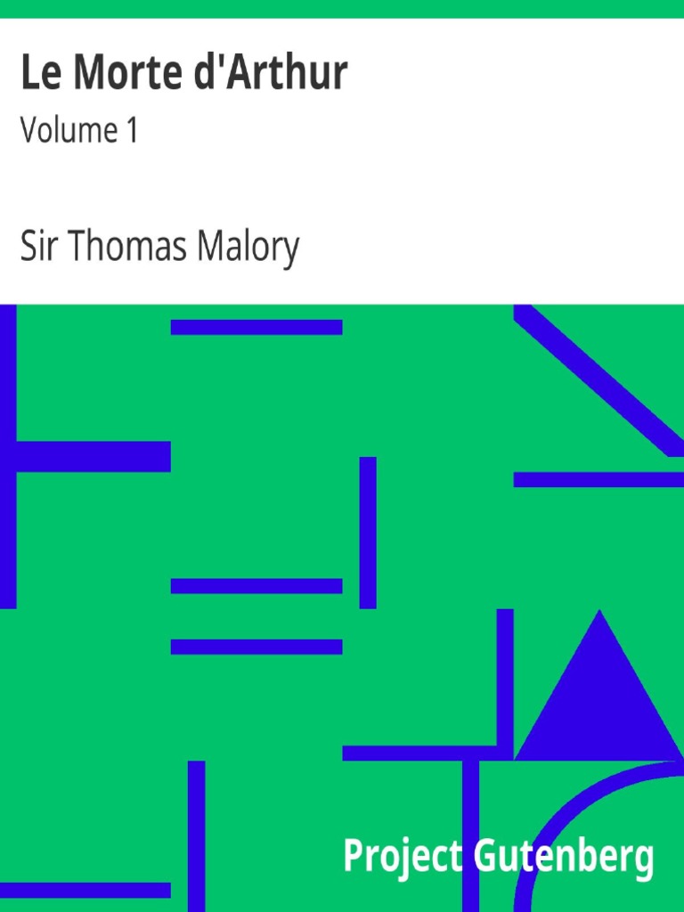 Le Morte D'Arthur Vol 1 | PDF | Le Morte D'arthur | Anglo Norman Folklore