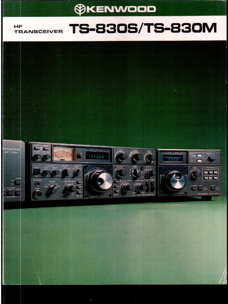 TS-830S-830M Brochure | PDF