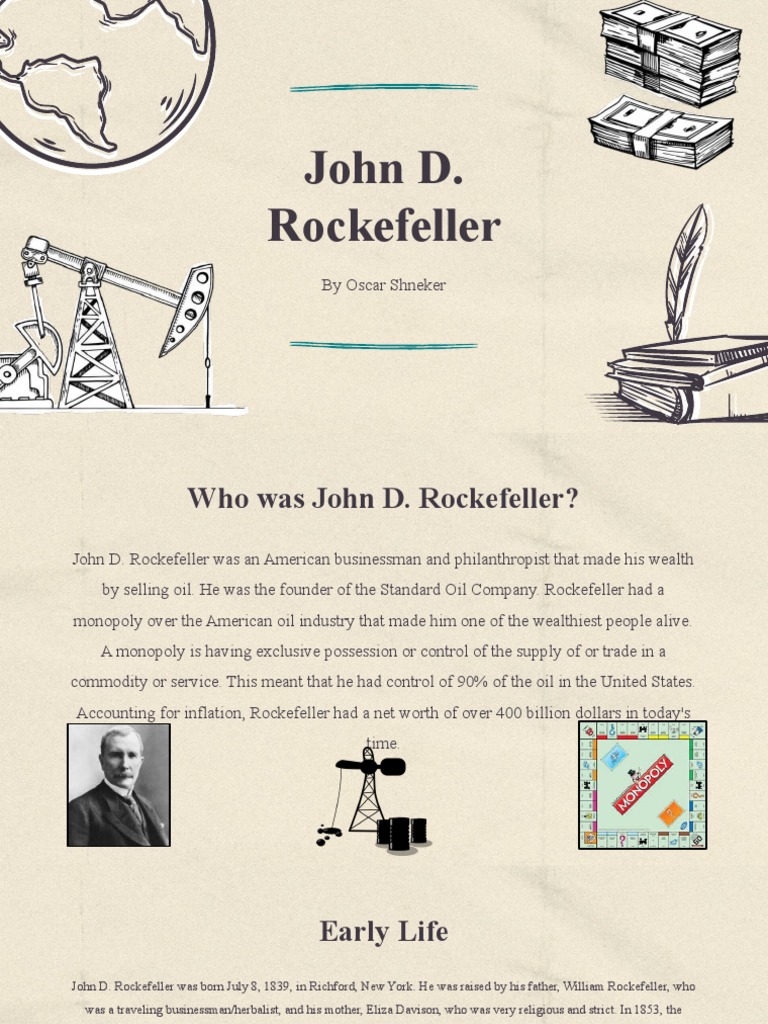 John D. Rockefeller: by Oscar Shneker | PDF | John D. Rockefeller ...
