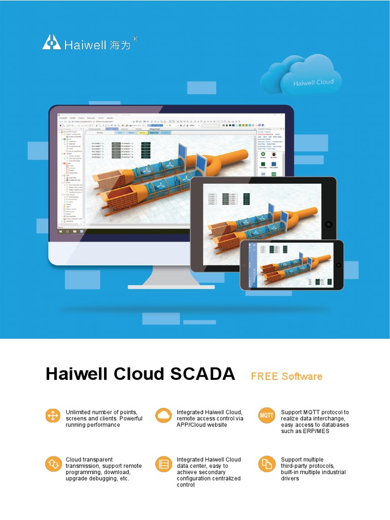 Haiwell Cloud SCADA Catalog | PDF | Scada | Cloud Computing