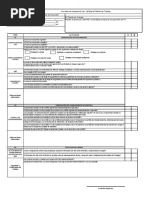 Check List Arranque Equipos | PDF | Calibración | Ingeniería mecánica