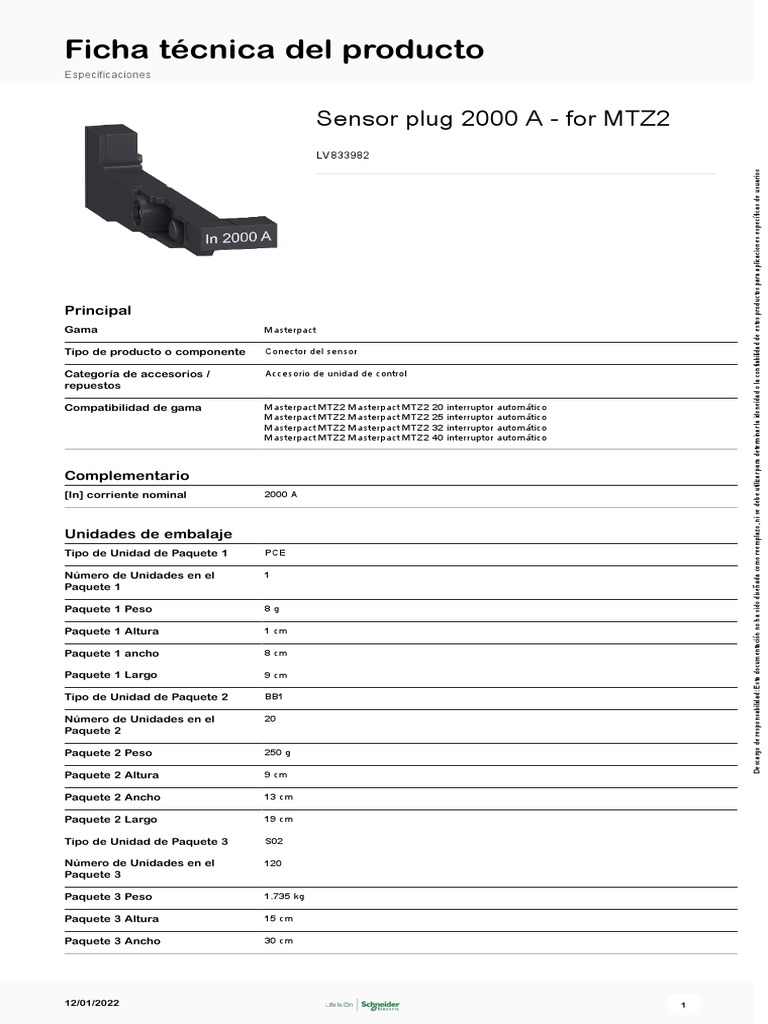 Conector Sensor 2000 A para MTZ2 | PDF | Informática