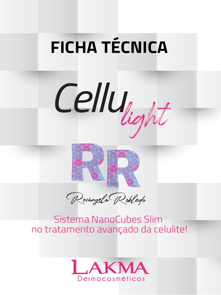 Ficha Técnica - Cellulight | PDF | Pele | Célula (Biologia)
