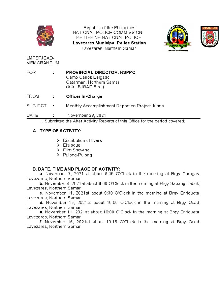 Project Juana November 2021 | PDF