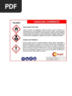 Etiquetas SGA Aceite Lubricante Usado | PDF