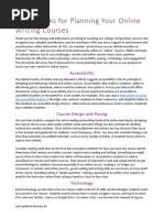 Remote and Hybrid Learning One-Pager Digital | PDF | Reading ...