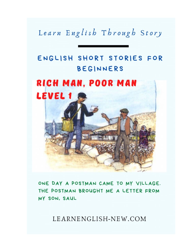 Rich Man Poor Man English Short Stories For Beginners | PDF