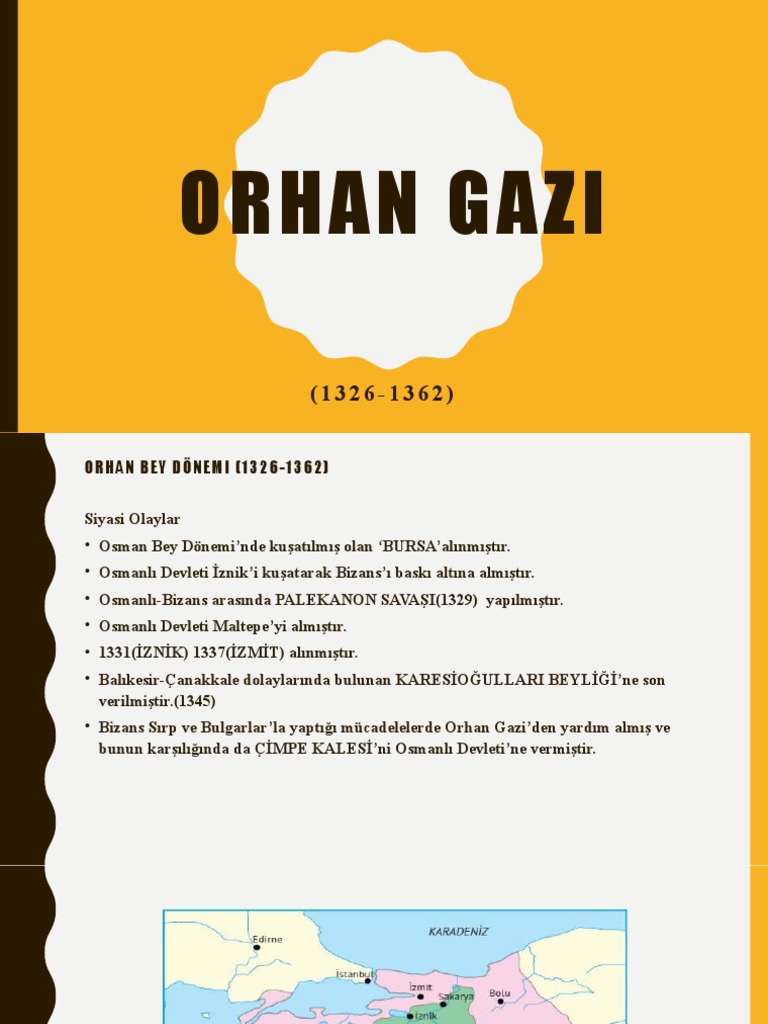 Orhan Gazi | PDF