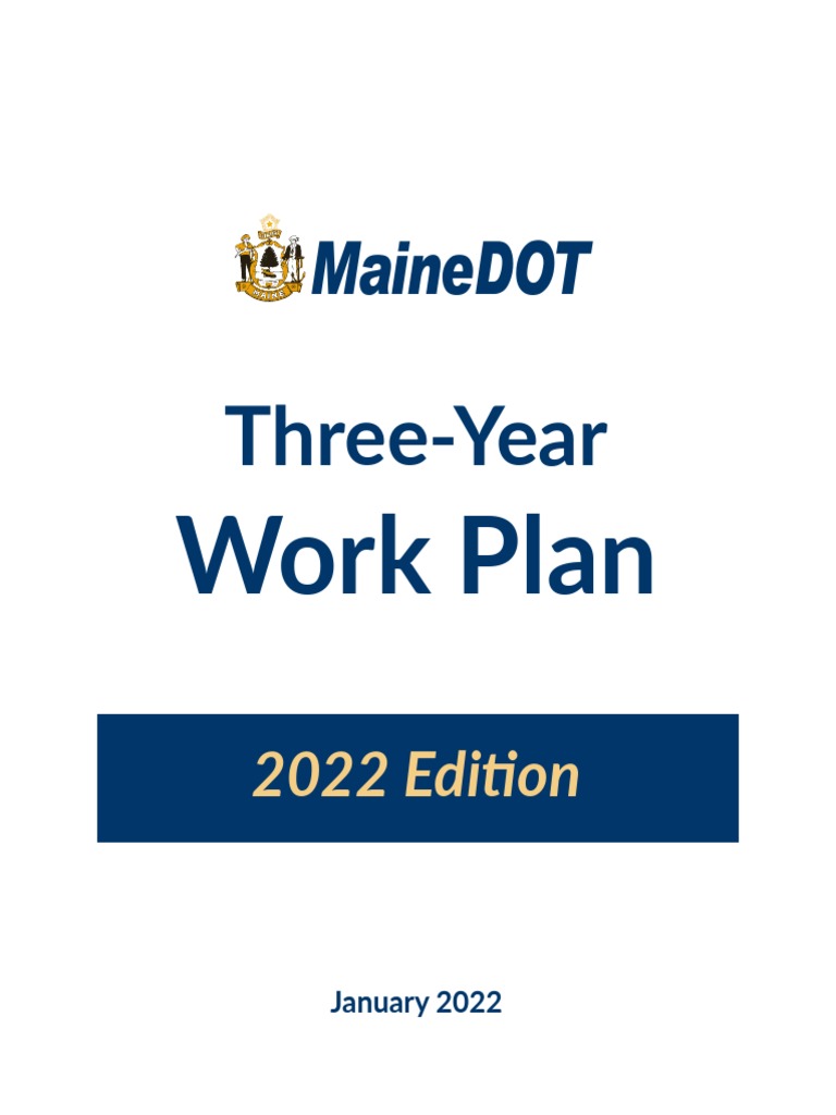 Maine DOT Work Plan | PDF | Earmark (Politics) | Appropriations Bill ...