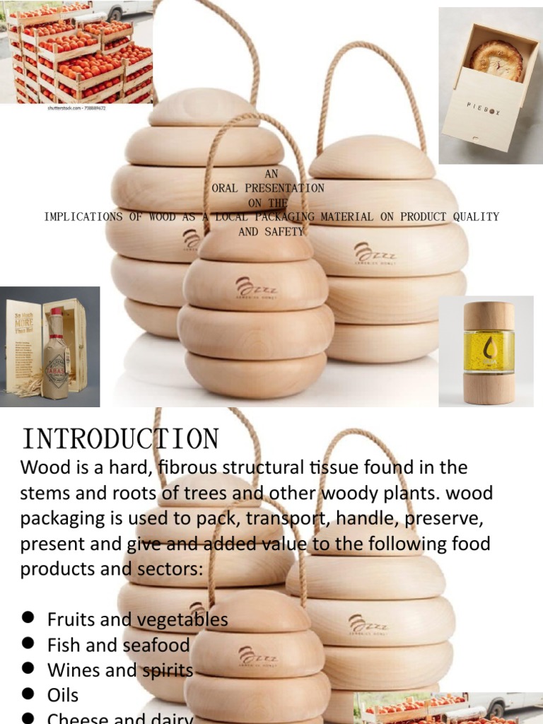 Wood As A Packaging Materials | PDF | Packaging And Labeling | Wood