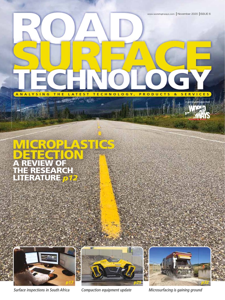 Road Surface Technology 2020 | Download Free PDF | Atomic Force ...