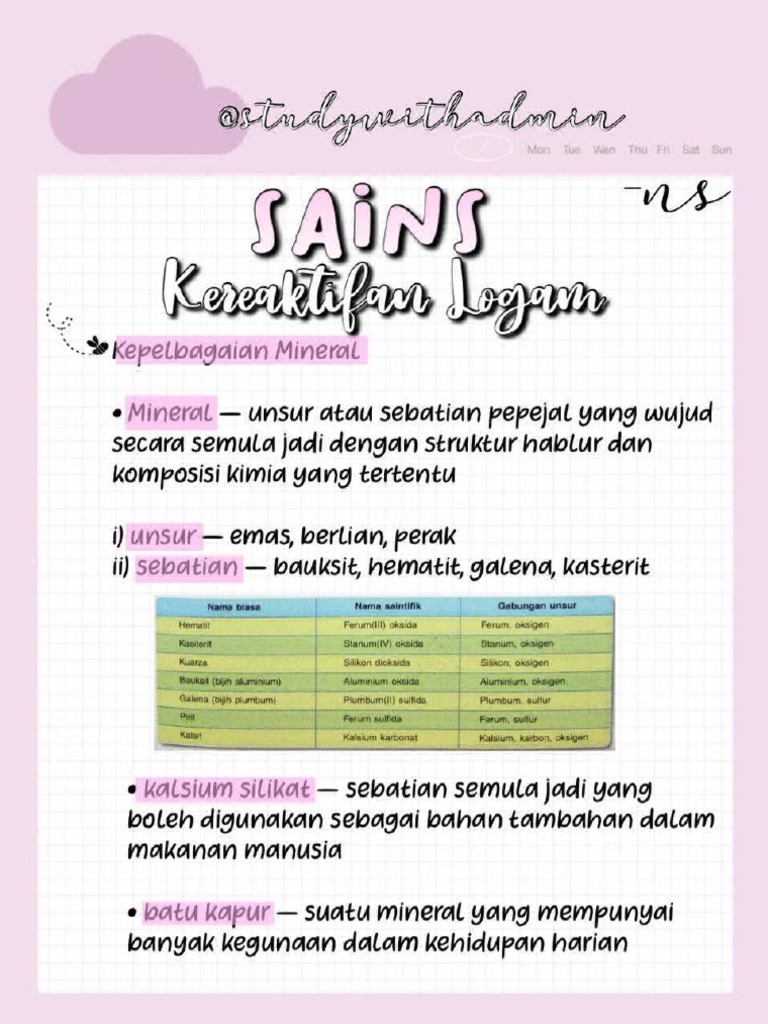 Sains B4 F3 Studywithadmin | PDF