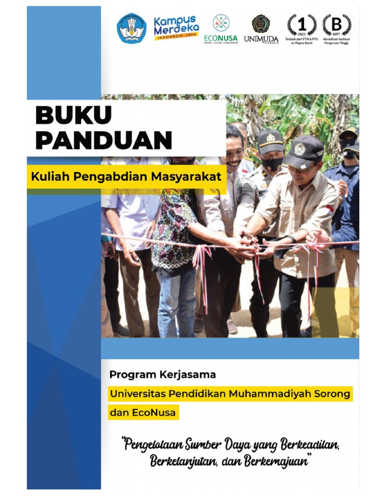 Buku Panduan KPM Unimuda Econusa 2021 Ok | PDF