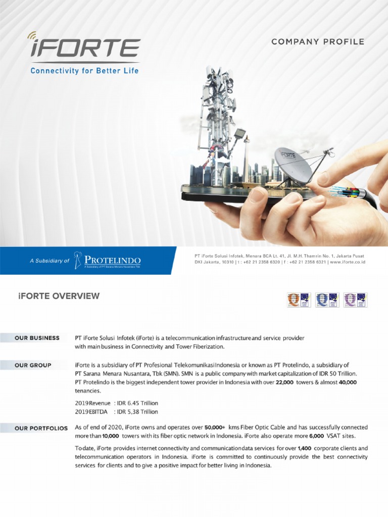 Company Profile Iforte (7276) | PDF