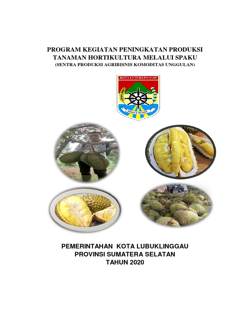 Proposal Durian Spaku | PDF