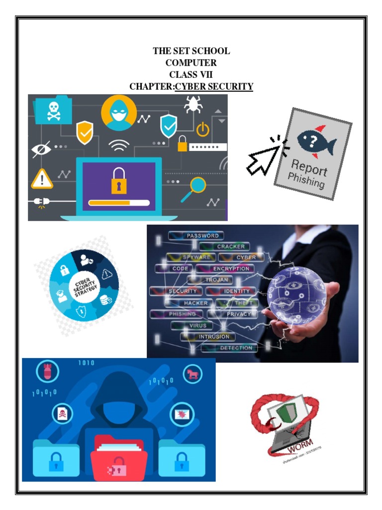 The Set School Computer Class Vii Chapter:Cyber Security | PDF ...