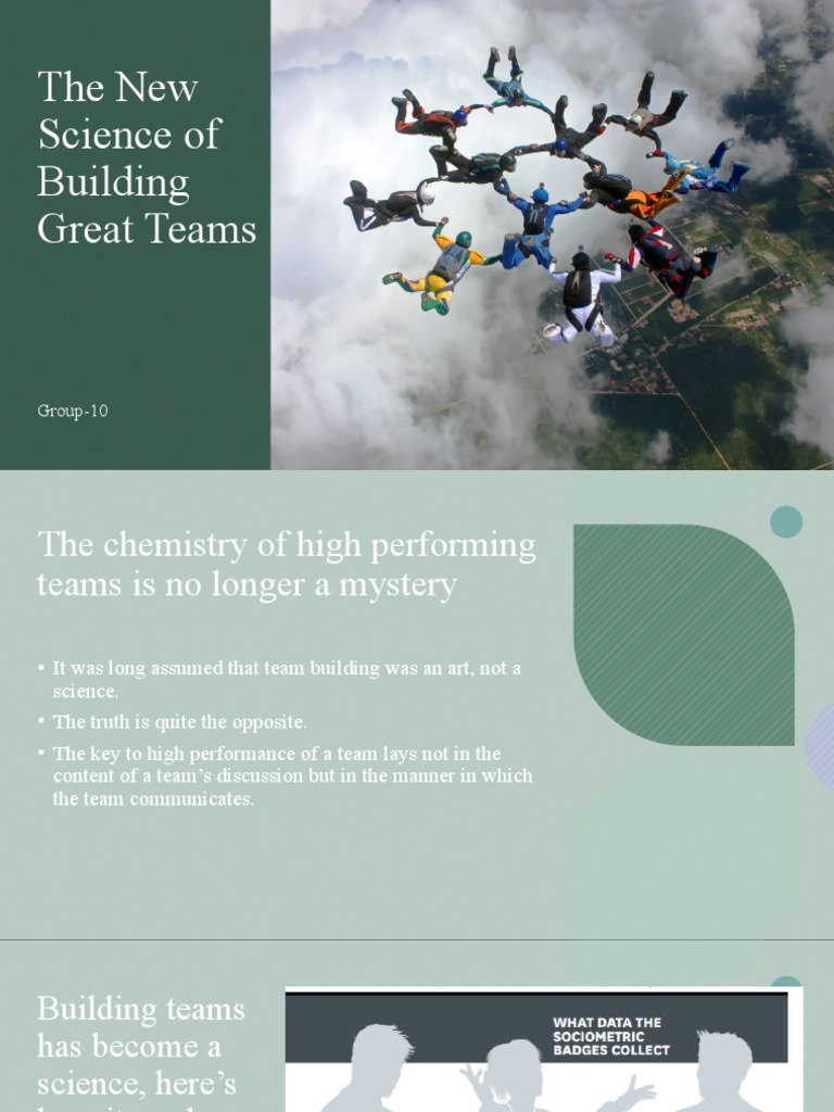 The New Science of Building Great Teams - Group 10 | PDF ...