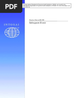 ISA 560: Subsequent Events in Audits | PDF | Auditor's Report ...