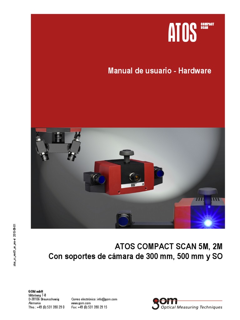 Atos Cs Rev01 Es Rev-D | PDF | Tornillo | Calibración