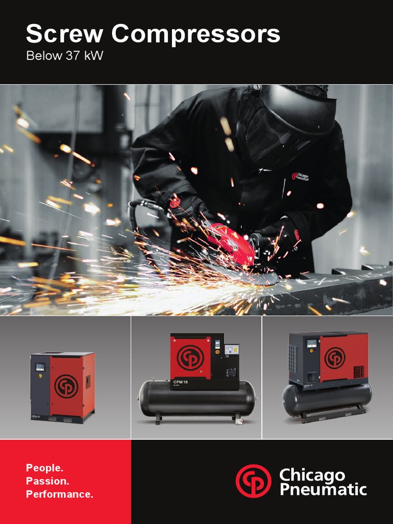 CP Screw Compressors Below 37kW Leaflet en 6999610315 | PDF | Efficient ...