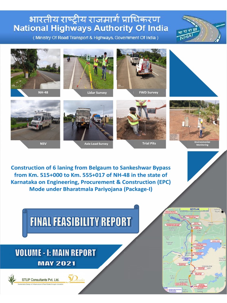 Volume I - Main Report | PDF | Traffic | Transport Infrastructure