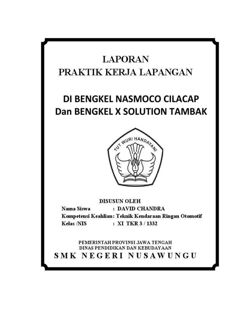 Laporan PKL di Bengkel Nasmoco Cilacap | PDF